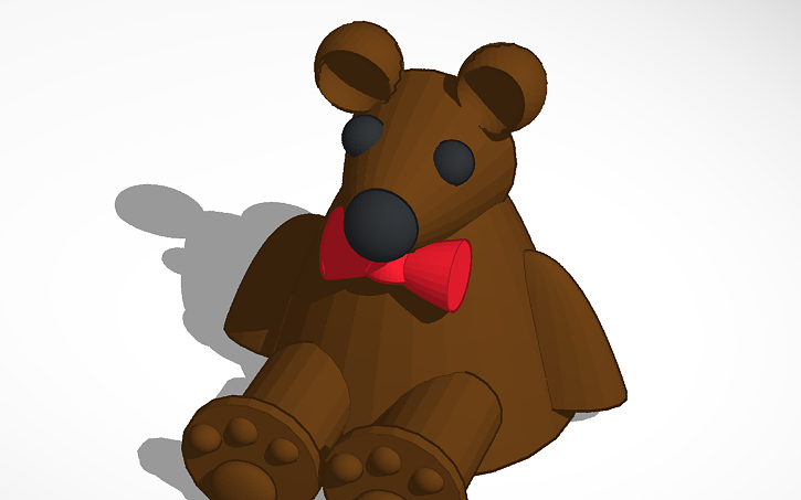 3D design Bear Statue | Tinkercad