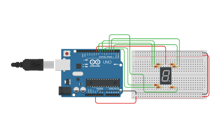 Circuit design Serial Monitor - Tinkercad