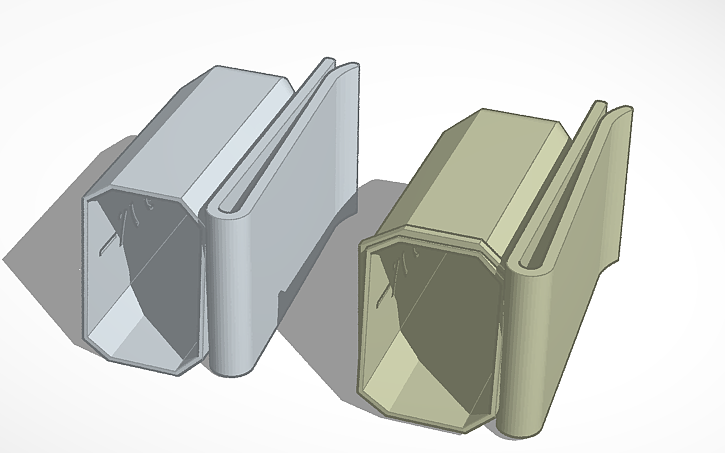 3D design (Public) Flipper Zero Clip - Tinkercad