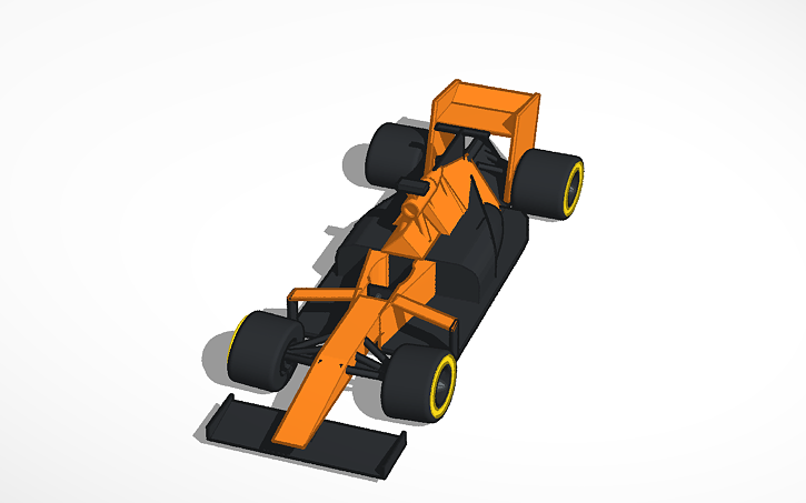 3D design F1 Team Mclaren - Tinkercad