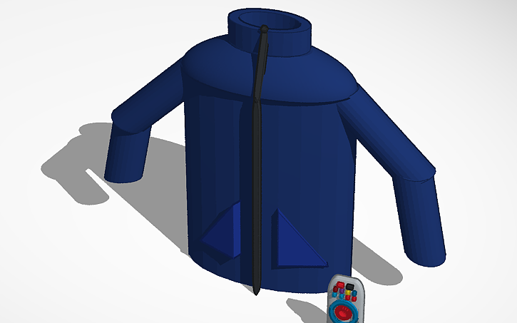 3D design Smart Temperature-Controlled Jacket - Tinkercad