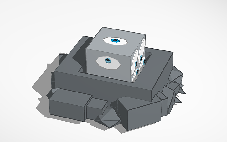 3D design Gojo Prison Realm + Holding Box (Gojo Seal) - Tinkercad