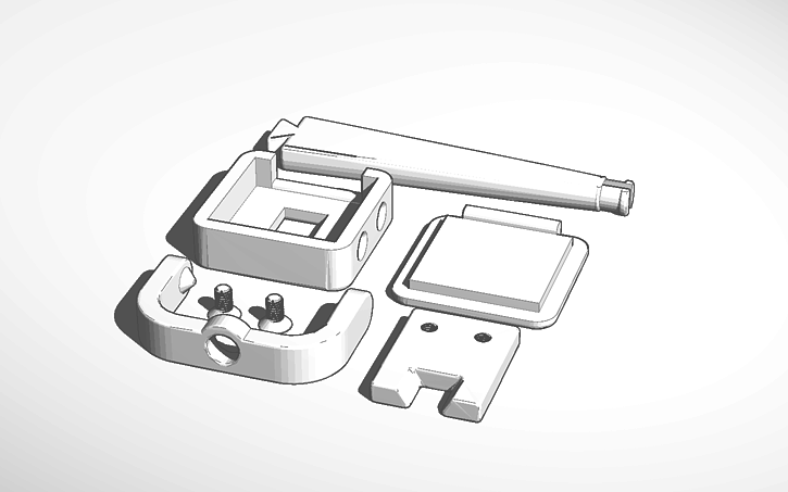3D design Lulzbot Mini Raspberry Pi Camera Mount | Tinkercad