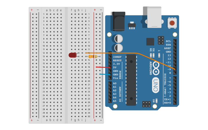 Circuit design Sesion 29 Enviar valores a LEd con monitor Serial ...