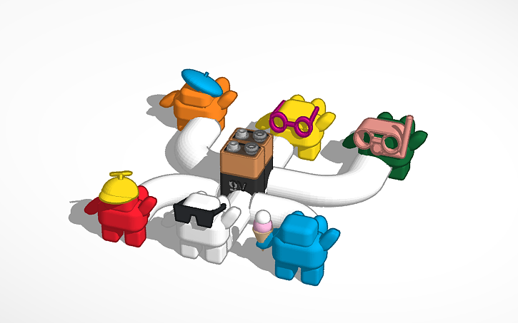 3D design Astrobot Personalities - Tinkercad