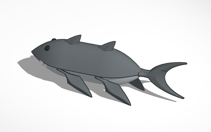 3D design le monster shark | Tinkercad