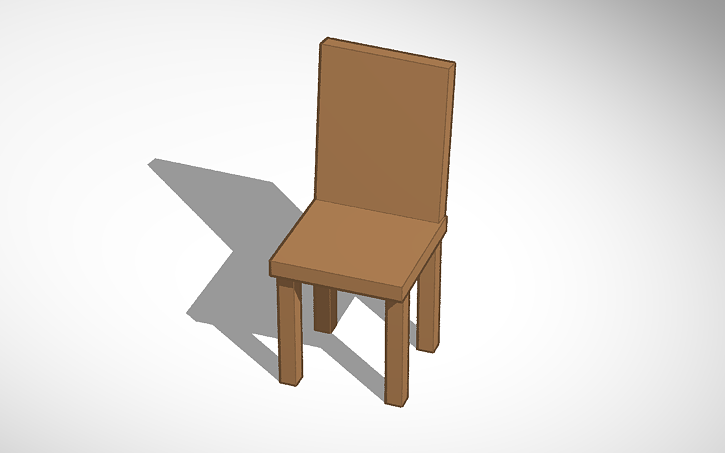 3D design Chair | Tinkercad