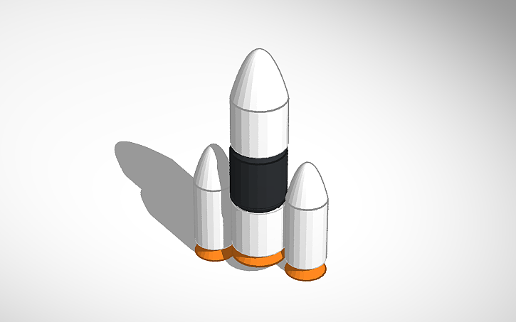 3D design Rocket Launcher - Tinkercad