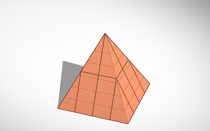 3D design The Red Pyramid | Tinkercad
