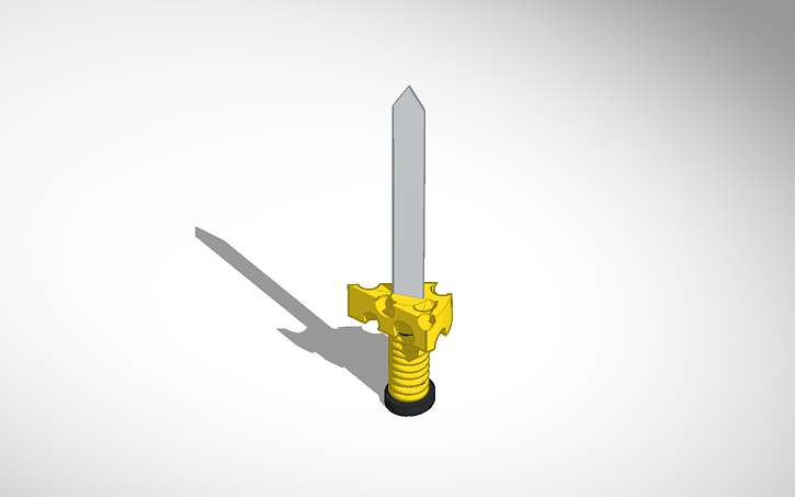 3D design The Excheesiber (cheese sword) | Tinkercad