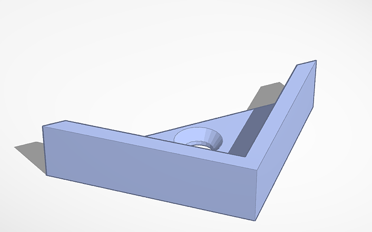 3D design plate holder - Tinkercad