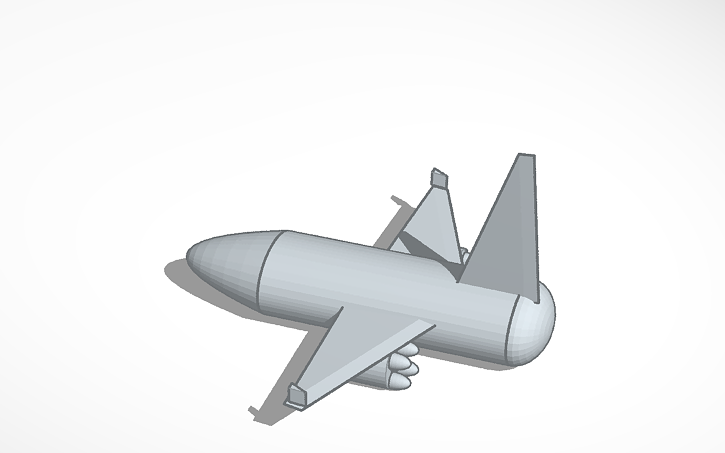 3D design Airplane | Tinkercad