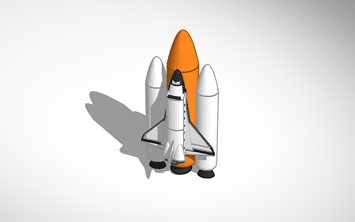 3D design SPACE SHUTTLE by prabijith | Tinkercad