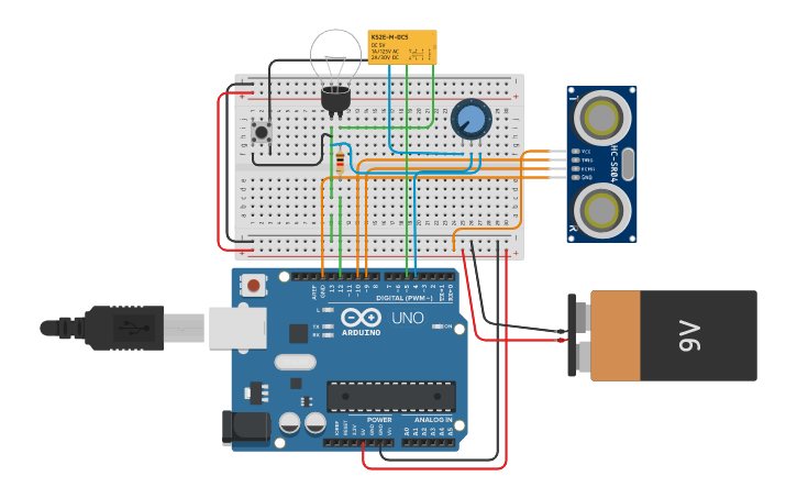 Circuit design Mini Project 2 (Final) | Tinkercad