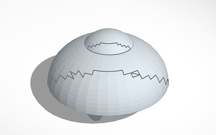 3D design UFO with BFG | Tinkercad