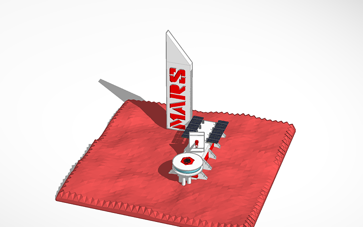 3D design Mars base | Tinkercad