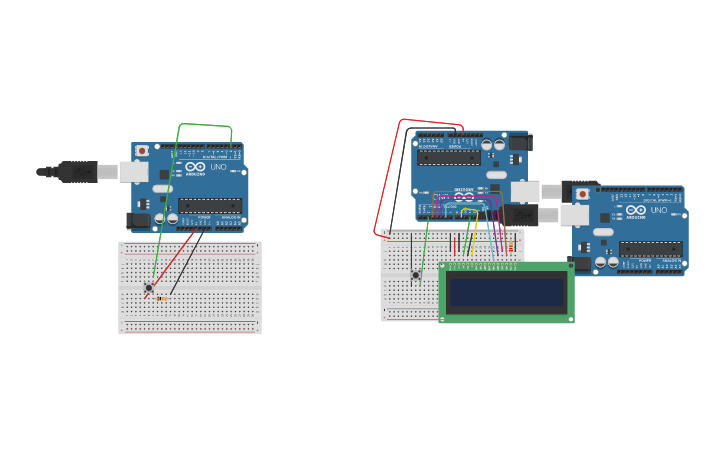 Circuit design console arduino - Tinkercad