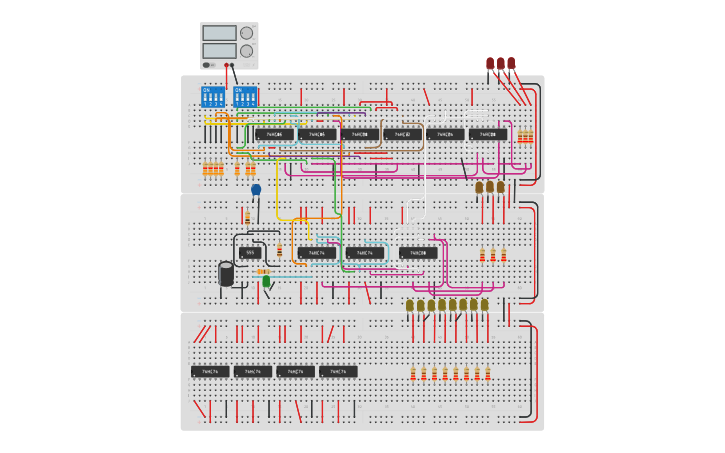 Circuit design PARA KAY ZED - Tinkercad