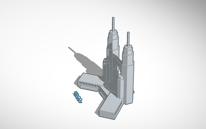 3D design klcc project - Tinkercad