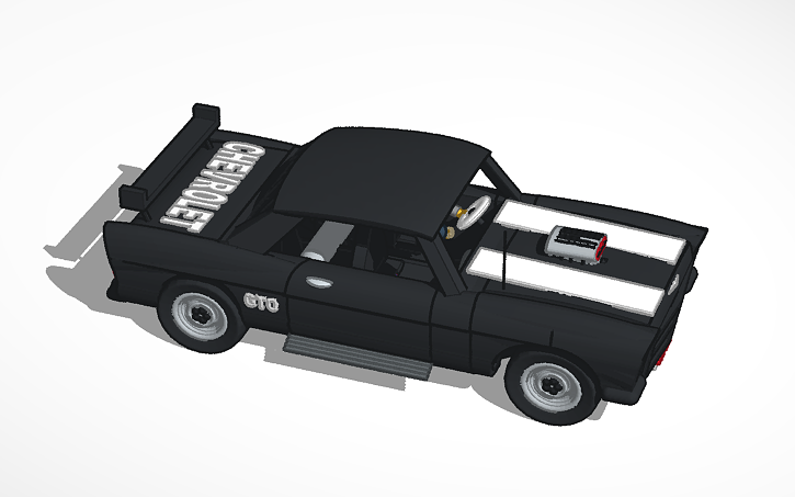 3D design Muscle car updated | Tinkercad