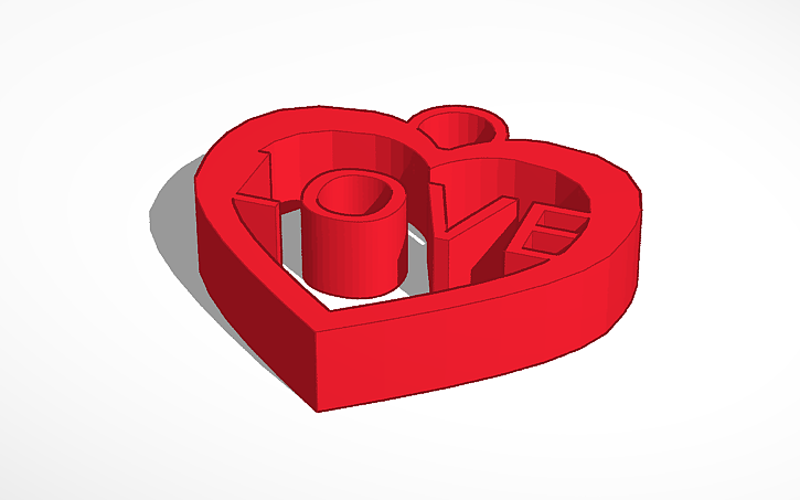 3D design Love ;P - Tinkercad
