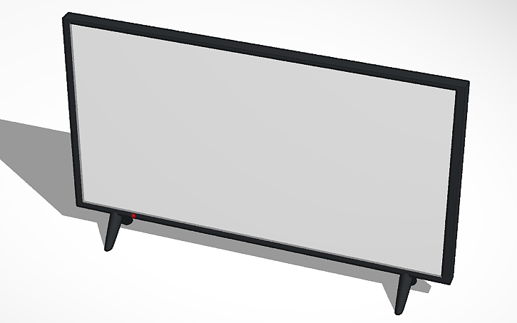 3D design TV - Tinkercad