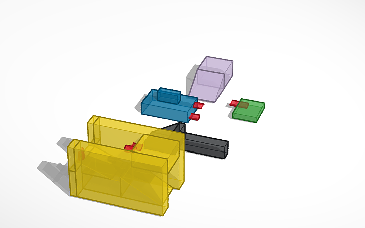 3D design WEDGE LOCK V2 - Tinkercad