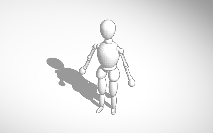 3D design Human DEE - Tinkercad