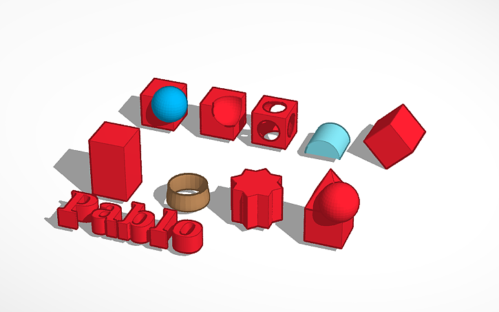 3D design Figuras | Tinkercad