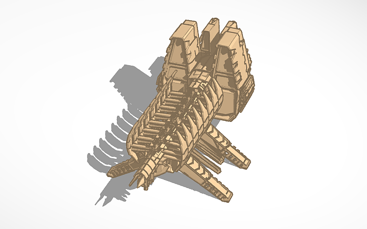 3D design Dead Space USG ishimura - Tinkercad