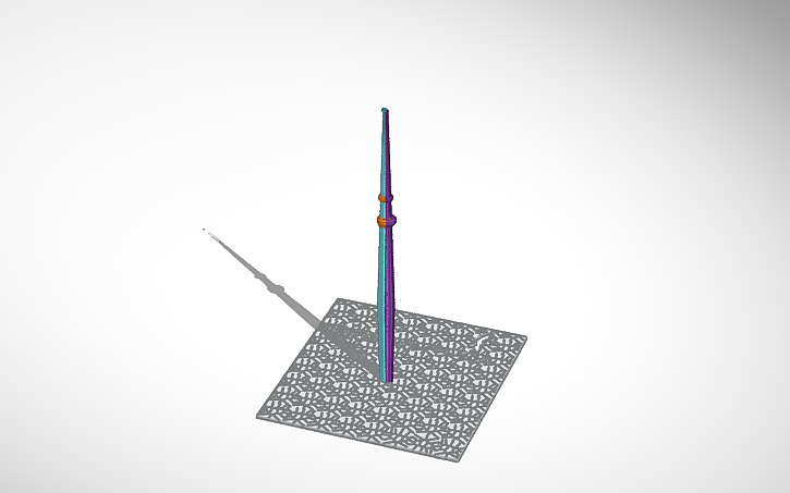 3D design am30999 famous building - Tinkercad