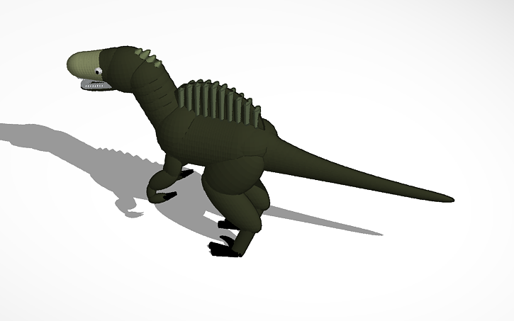 3D design Spinoraptor | Tinkercad