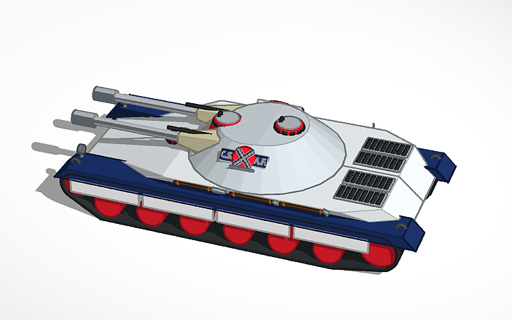 3D design CSAF Super Tank | Tinkercad