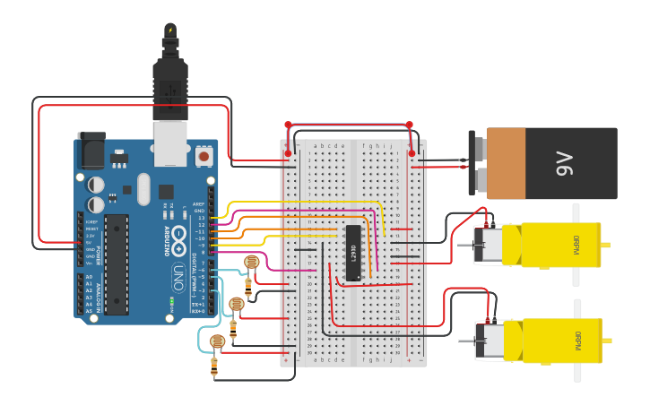 Circuit design 12G1 / Anood Mohammed . | Tinkercad