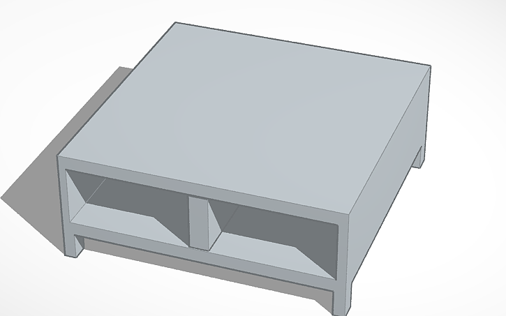 3D design Coffee table - Tinkercad