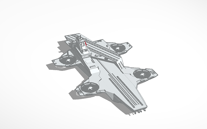 3D design Helicarrier - Tinkercad