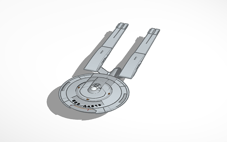 3D design USS Aegis-A - Tinkercad