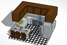 3D design Kitchen | Tinkercad