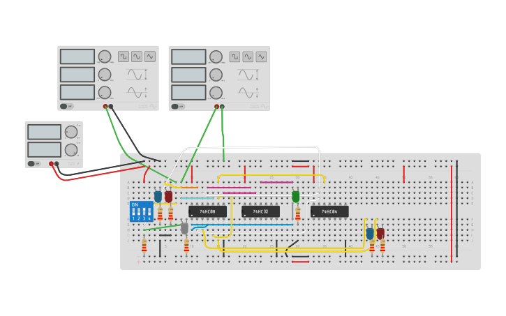 Circuit design 2b Unidentified circuit | Tinkercad