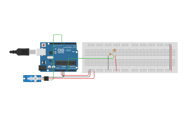 Circuit design Lab 4 - Extension | Tinkercad