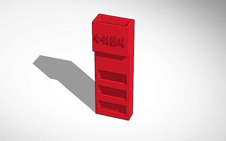 3D design water sensor(final) - Tinkercad