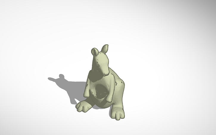 3D design Kangaroo - Tinkercad