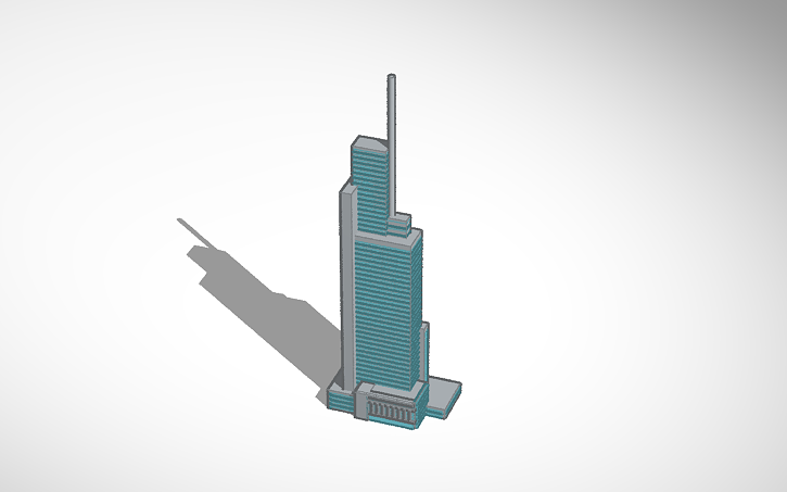 3D design Skyscraper - Tinkercad