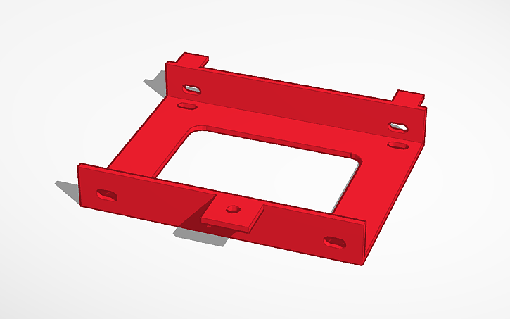 3d Design Darkrock Classico Storage Master Ssd Tray Tinkercad