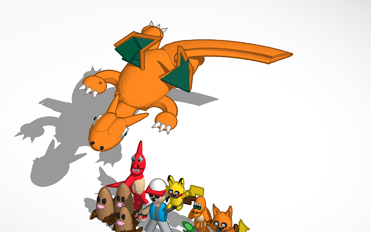 3D design pokemon | Tinkercad