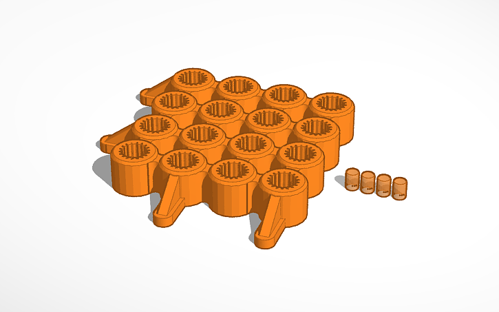 3D design Pegboard Jig Parts for 3D Printing - Tinkercad
