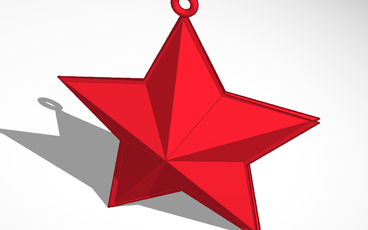 3D design Star - Tinkercad