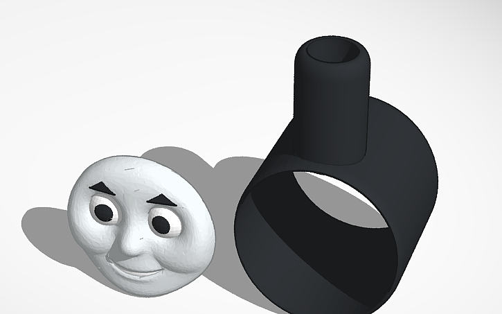 3D design Thomas Face And Boiler!!! - Tinkercad
