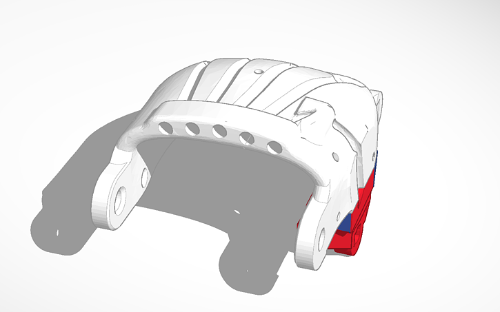 3D design Raptor Claw - (without former joint) - Tinkercad