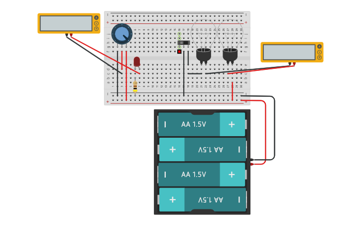 Circuit Design Multimeter Project Tinkercad
